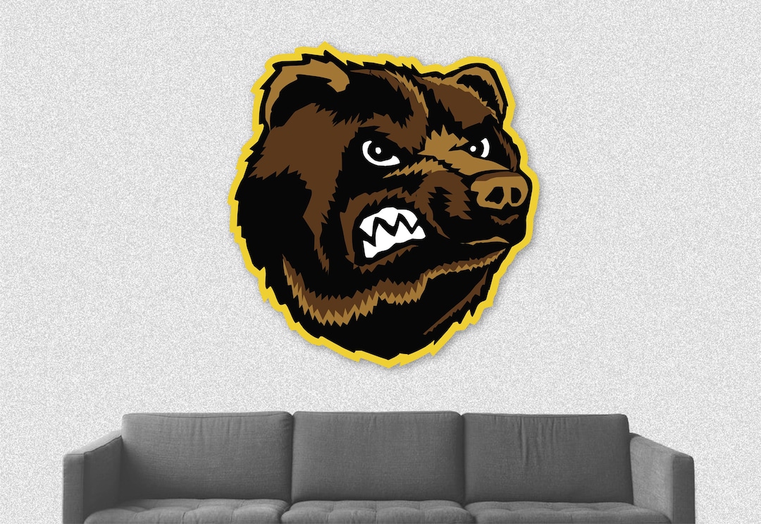 Boston Bruins Sticker Decal Vinyl SIZES WALL Decor Peel and Stickmural ...