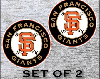 San Francisco Giants Sticker Decal Vinyl 12 17 | Etsy