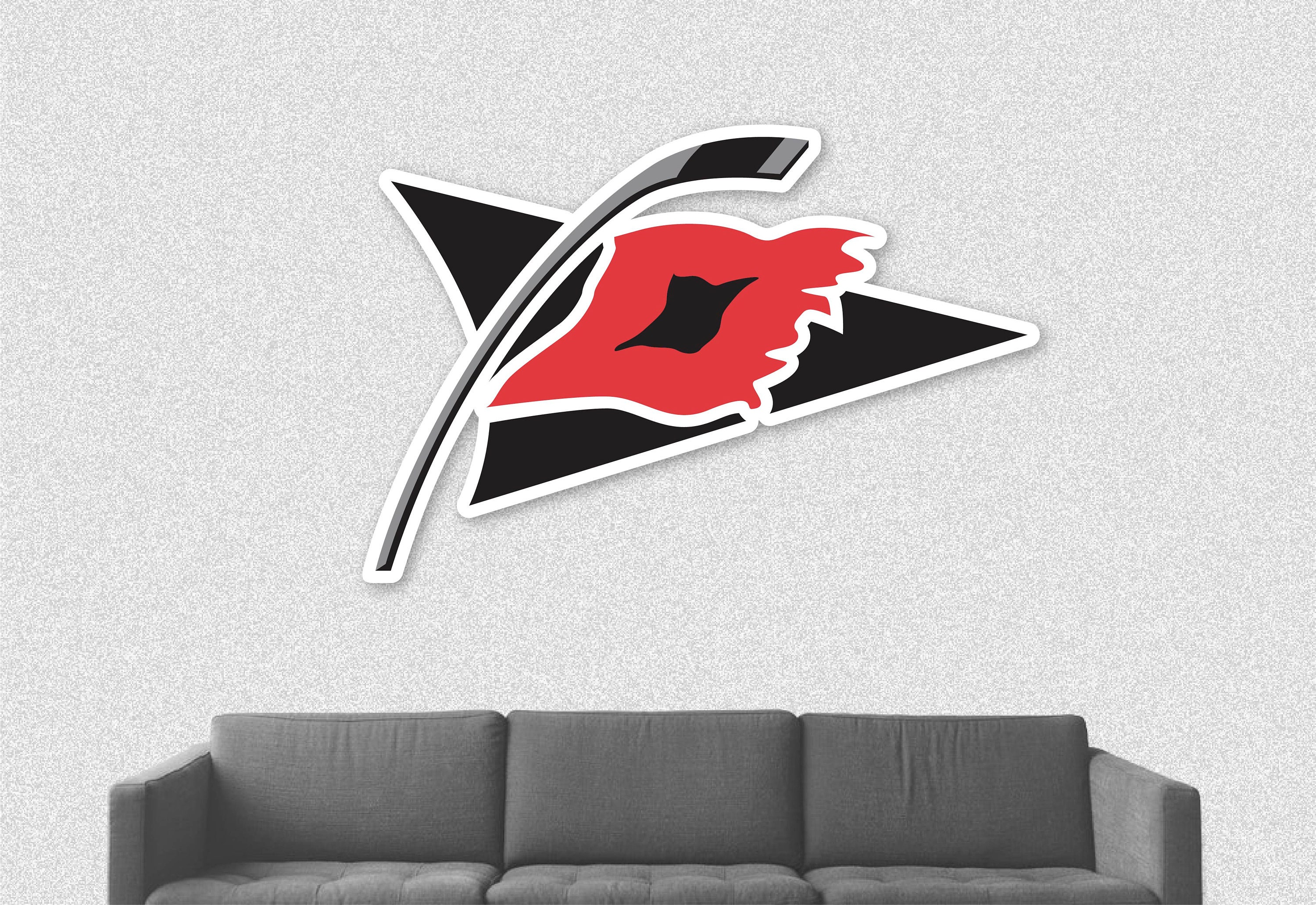 Carolina Hurricanes Sticker Decal Vinyl SIZES WALL Decor Peel and ...
