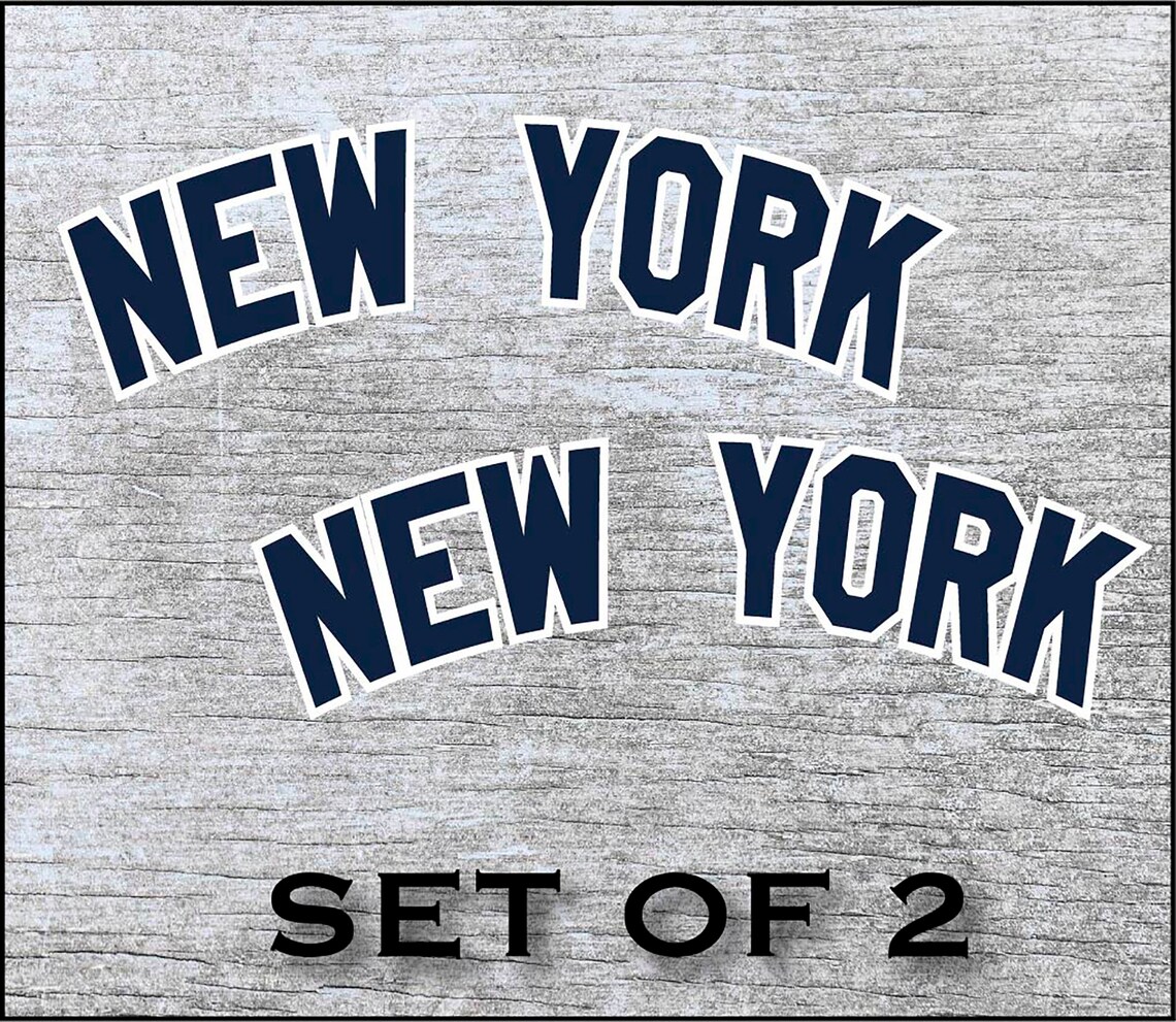New York Yankees Sticker Decal Vinyl 12, 17, 20 Cornhole Car Truckany ...