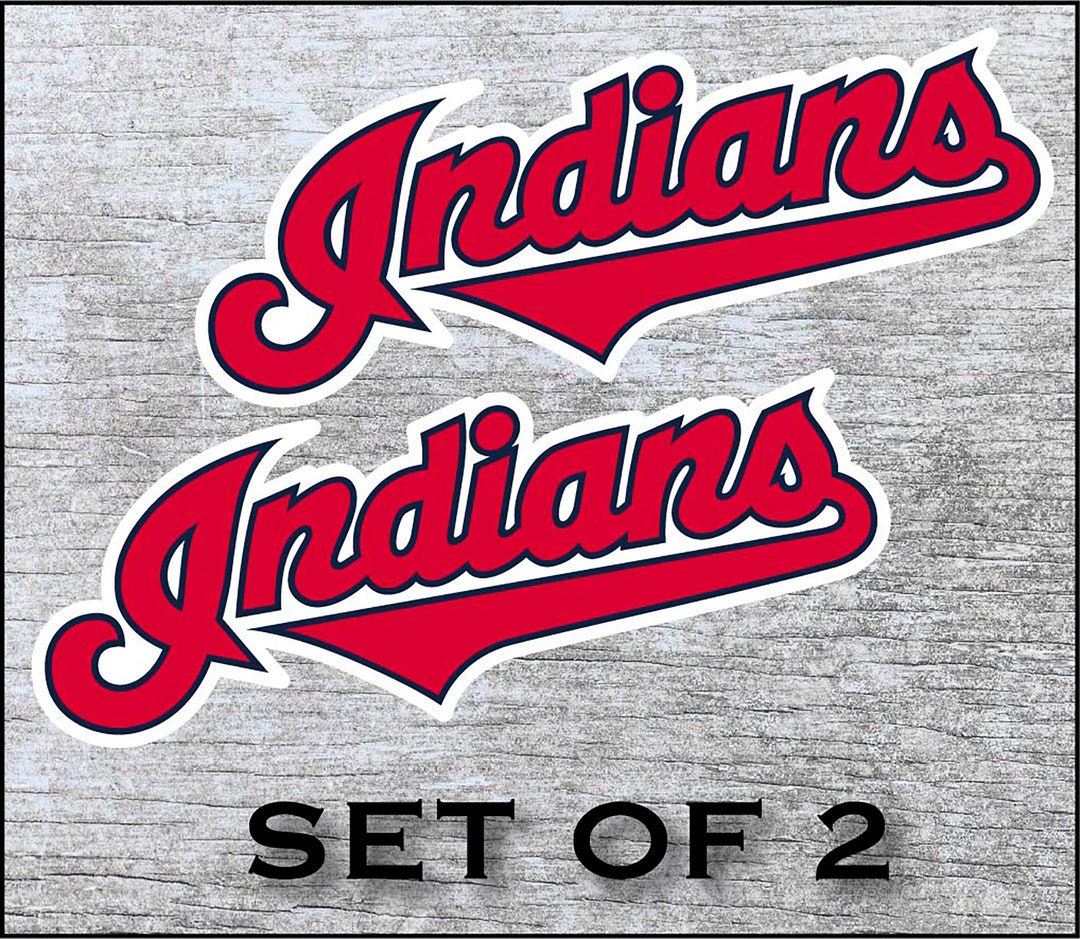 Cleveland Indians Sticker Decal Vinyl 12, 17, 20 Cornhole Car Truckany ...