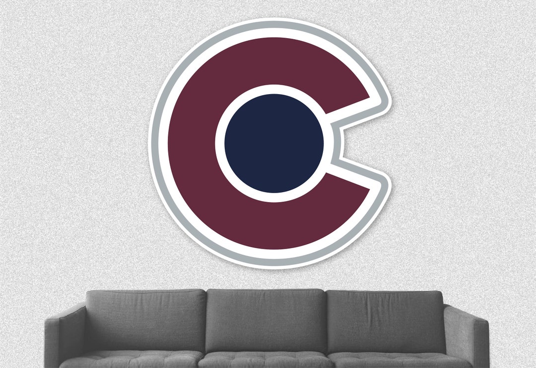 Colorado Avalanche Sticker Decal Vinyl SIZES WALL Decor Peel and ...