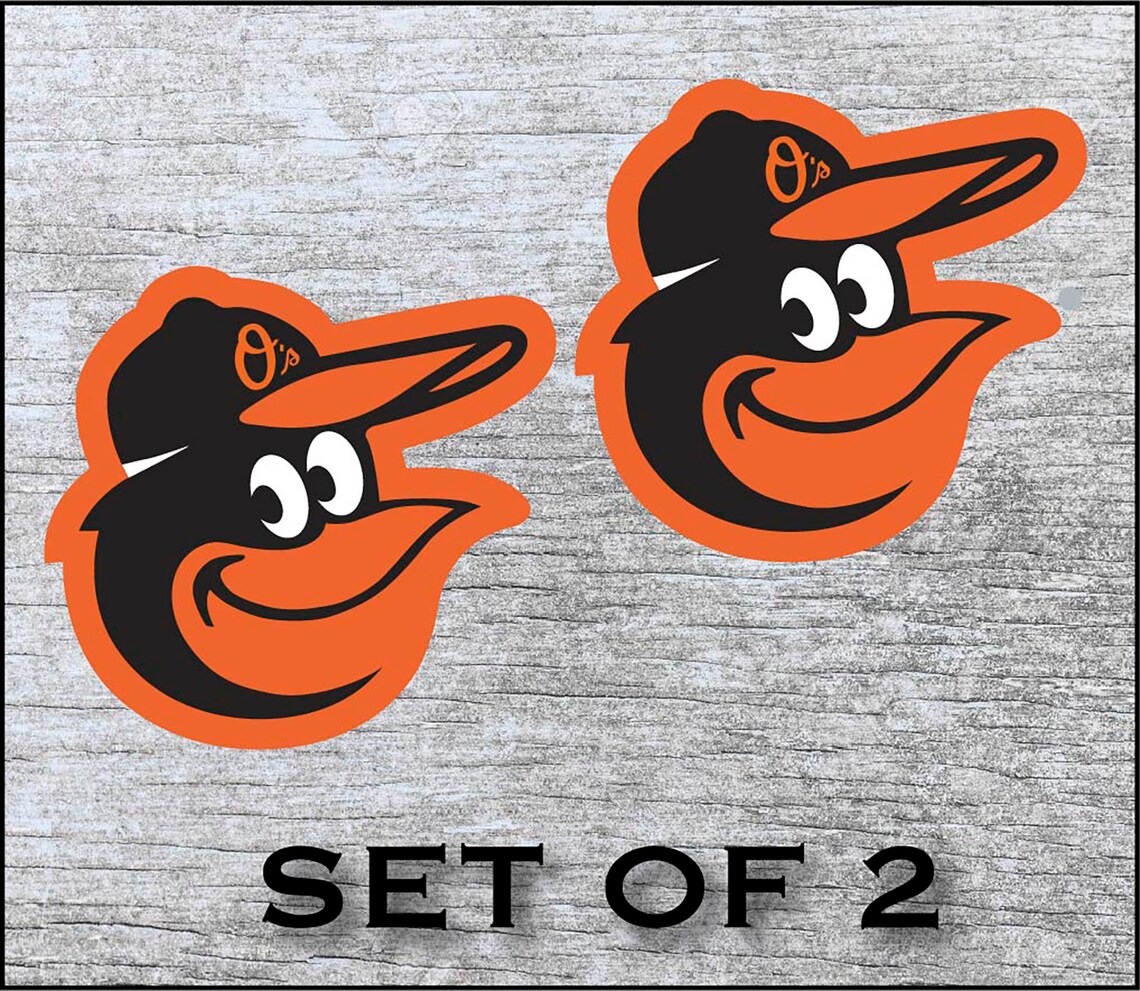 Baltimore Orioles Sticker Decal Vinyl 12, 17, 20 Cornhole Car Truckany ...