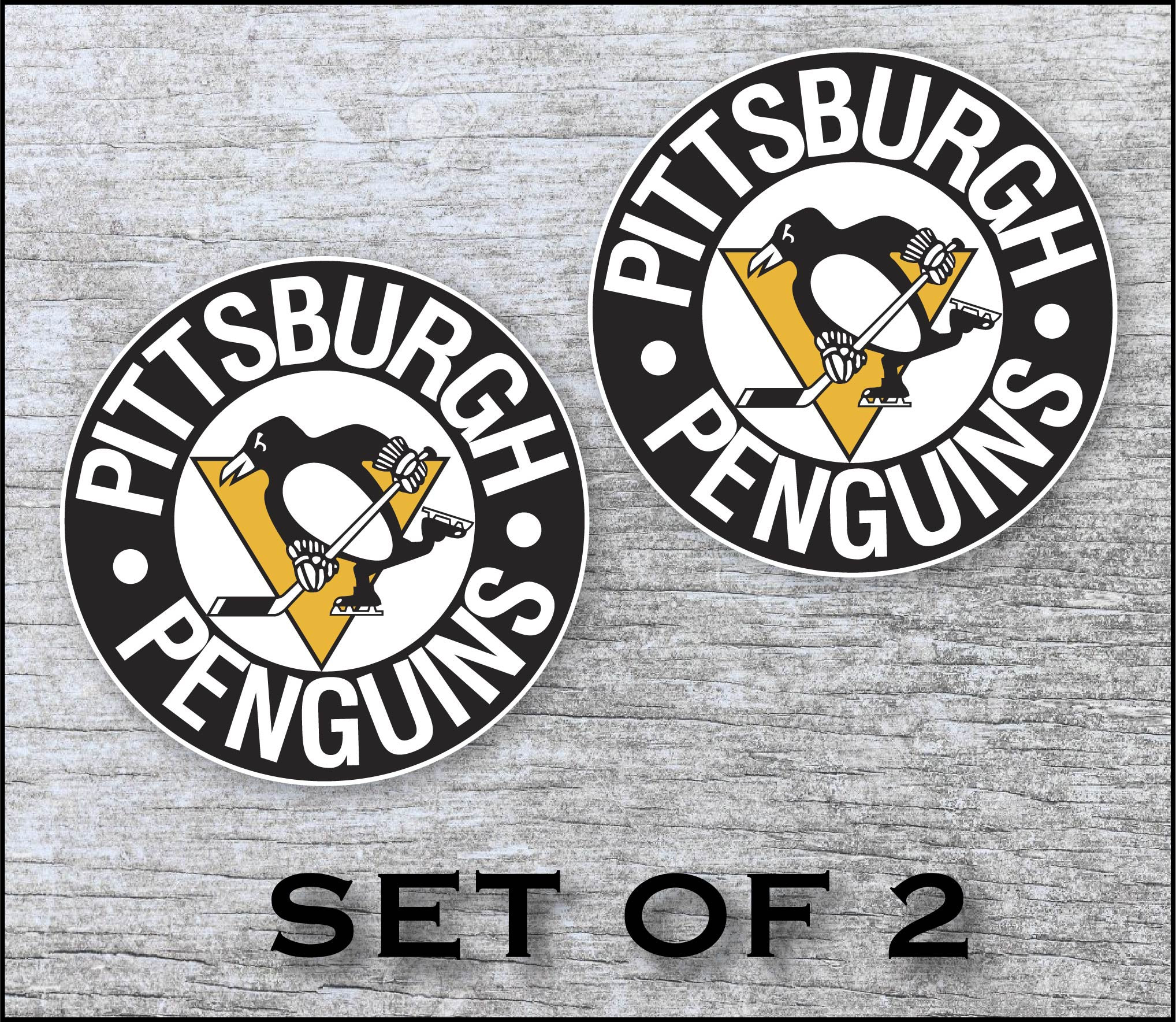 Pittsburgh Penguins Sticker Decal Vinyl 12 17 - Etsy