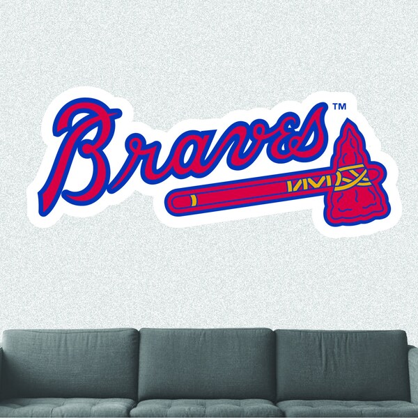 Atlanta Braves Decal - Etsy