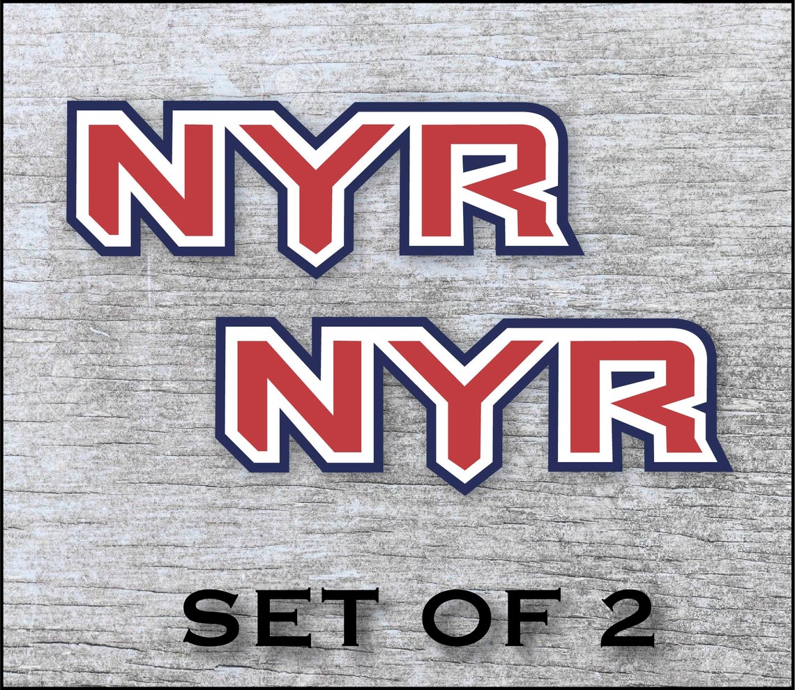 New York Rangers Sticker Decal Vinyl 12 17 | Etsy