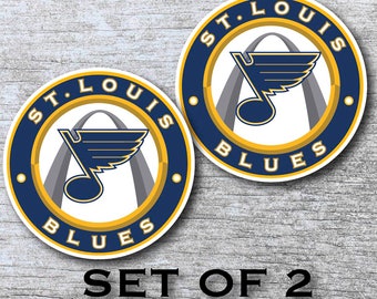 St. Louis Blues Sticker Decal Vinyl 12 17 | Etsy