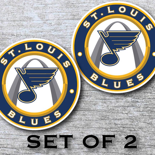 St Louis Blues Car Decal - Etsy