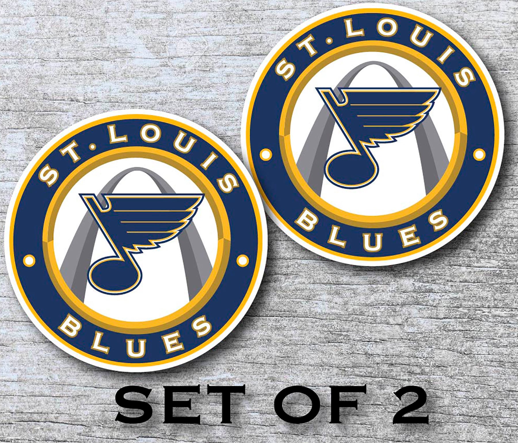 St. Louis Blues Sticker Decal Vinyl 12, 17, 20 Cornhole Car Truckany ...