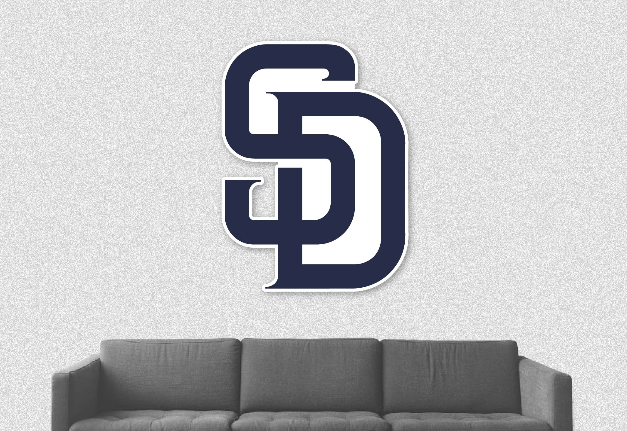 San Diego Padres Sticker Decal Vinyl SIZES WALL Decor Peel and ...