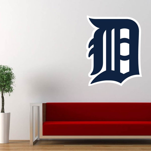 Detroit Tigers Decal - Etsy
