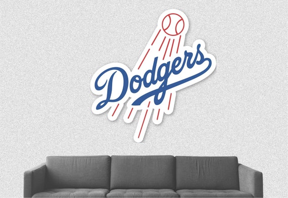 Los Angeles Dodgers Sticker Decal Vinyl SIZES WALL Decor | Etsy