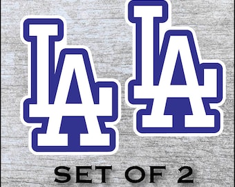 Los Angeles Dodgers Sticker Decal Vinyl 12 17 | Etsy