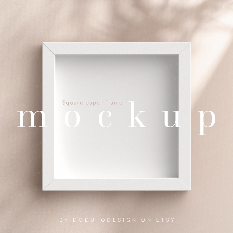 Shadowbox Frame 9x9 - Etsy