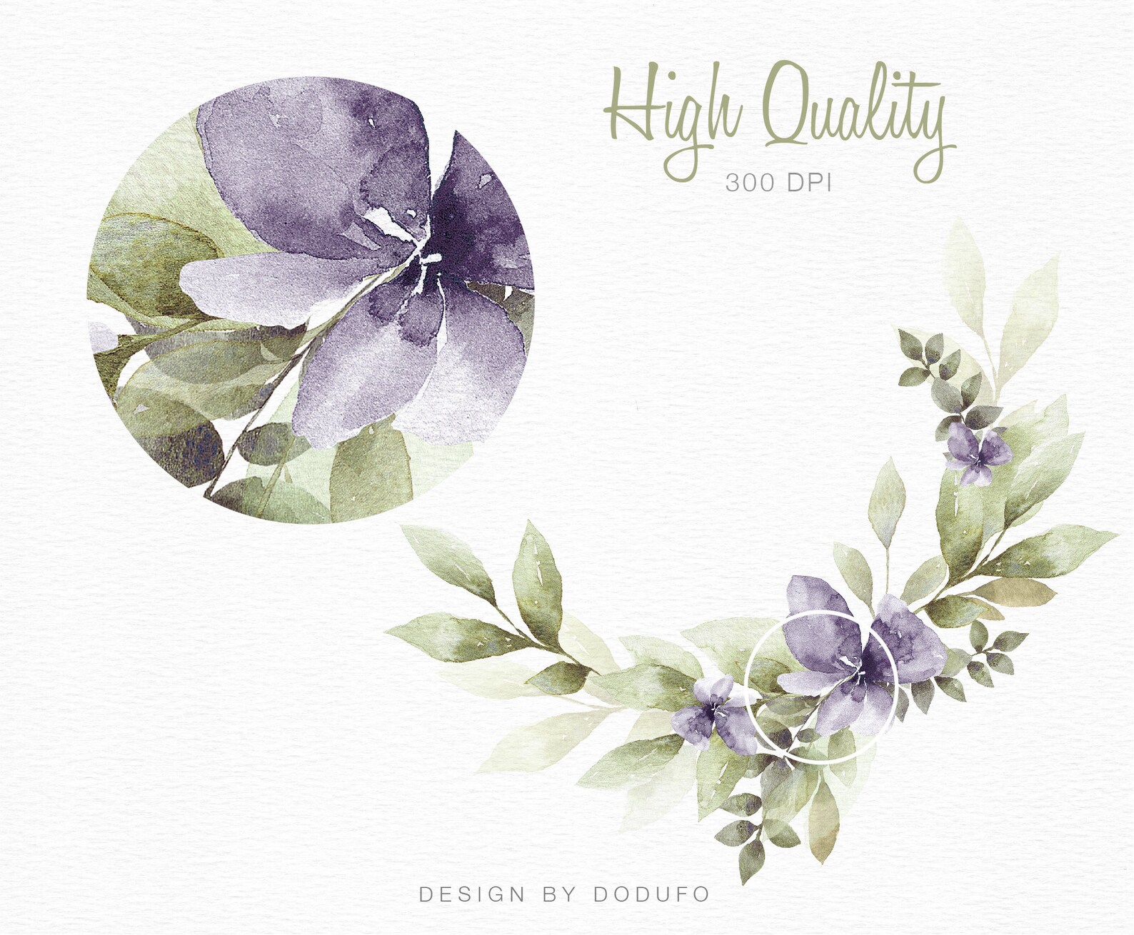 Wedding Watercolor Flower Clipart Set 23 Watercolor Floral - Etsy