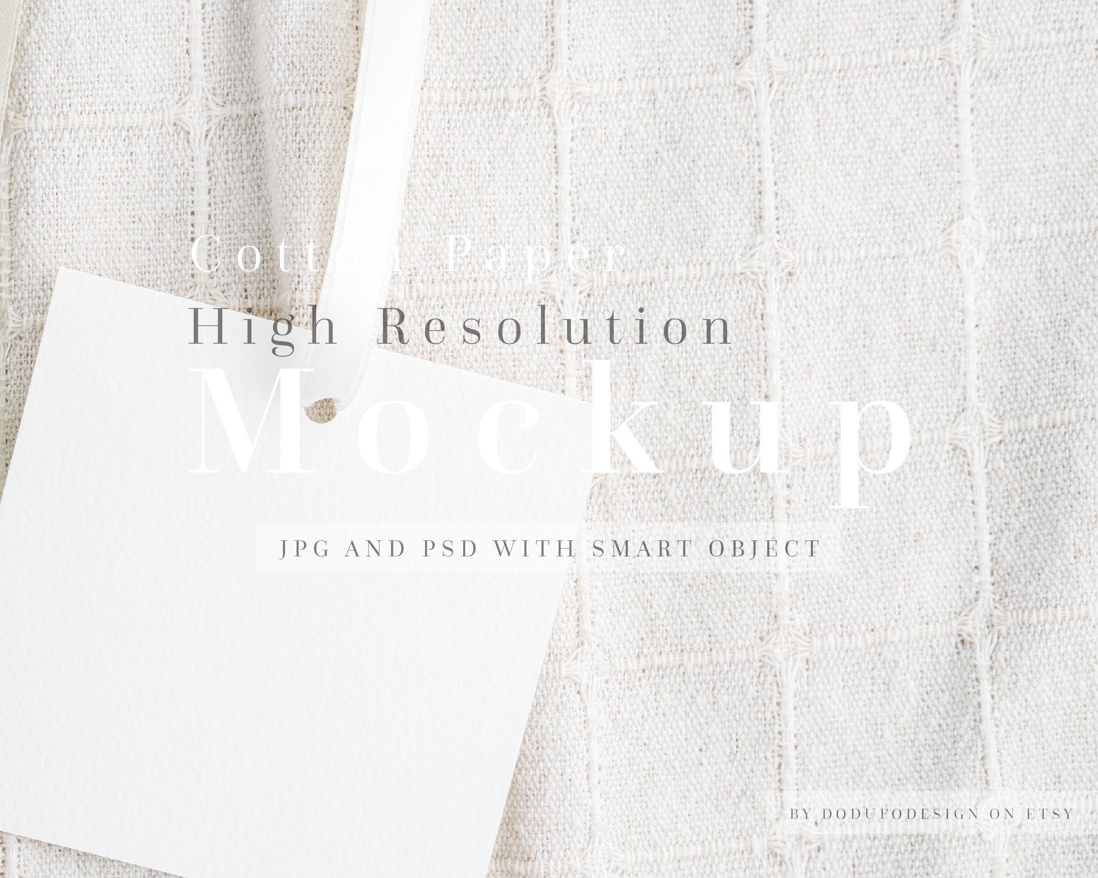 Square Gift Tag Mockup Favori Tag Mockup Package Label - Etsy