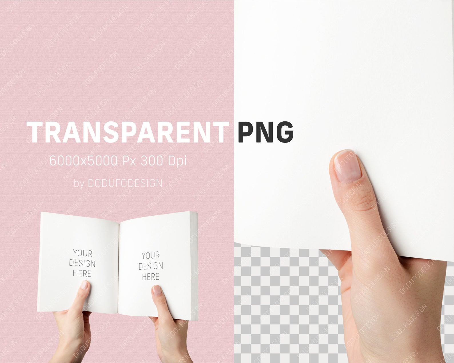 Hands Holding Book Mockup Wedding Notebook Sketchbook | Etsy