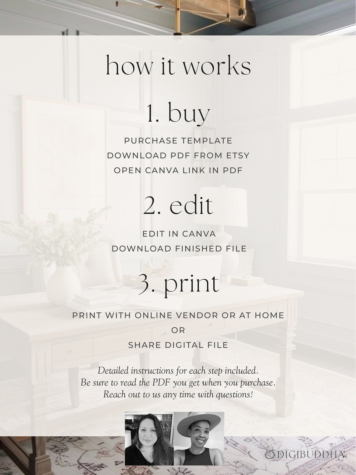 Wildflower Graduation Party Invitation Template, Boho Grad Party, DIY ...