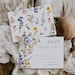 Secret Garden Wedding Suite Template, Field Flowers Wedding Invite ...