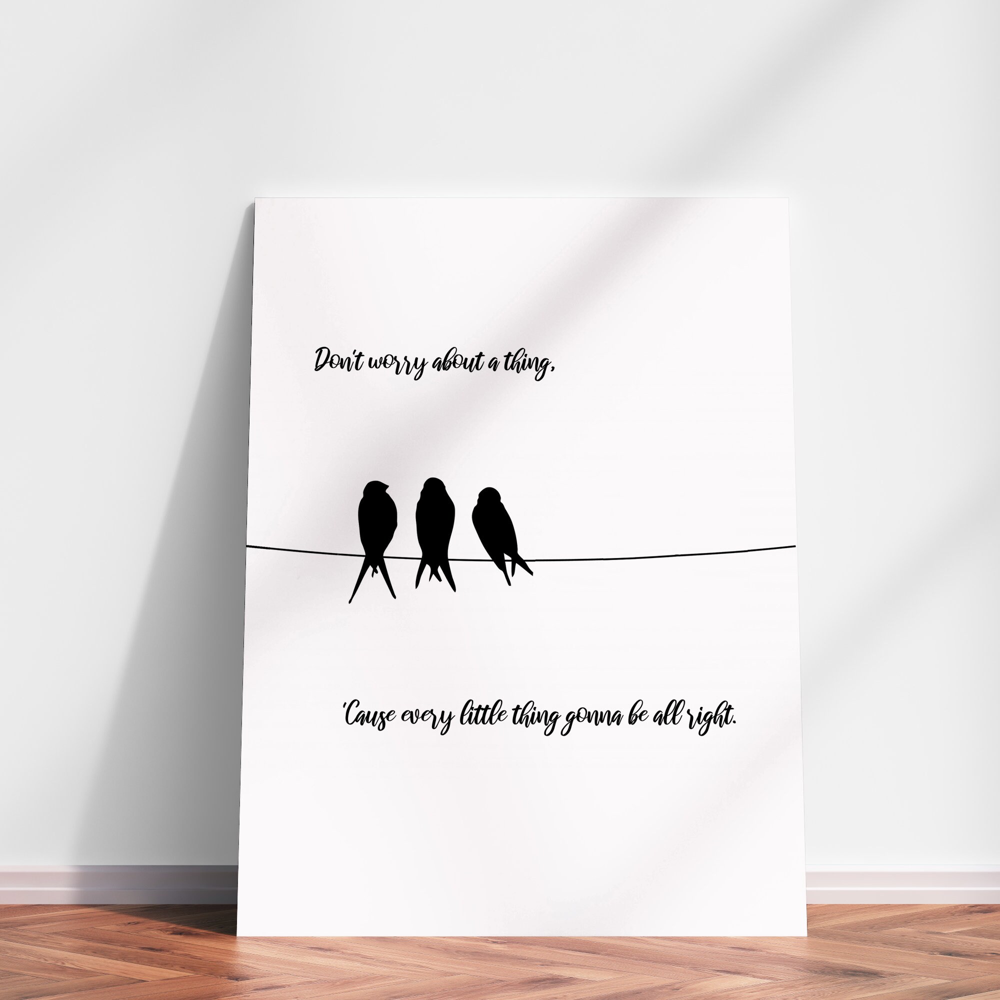 Bob Marley Three Little Birds Quotes