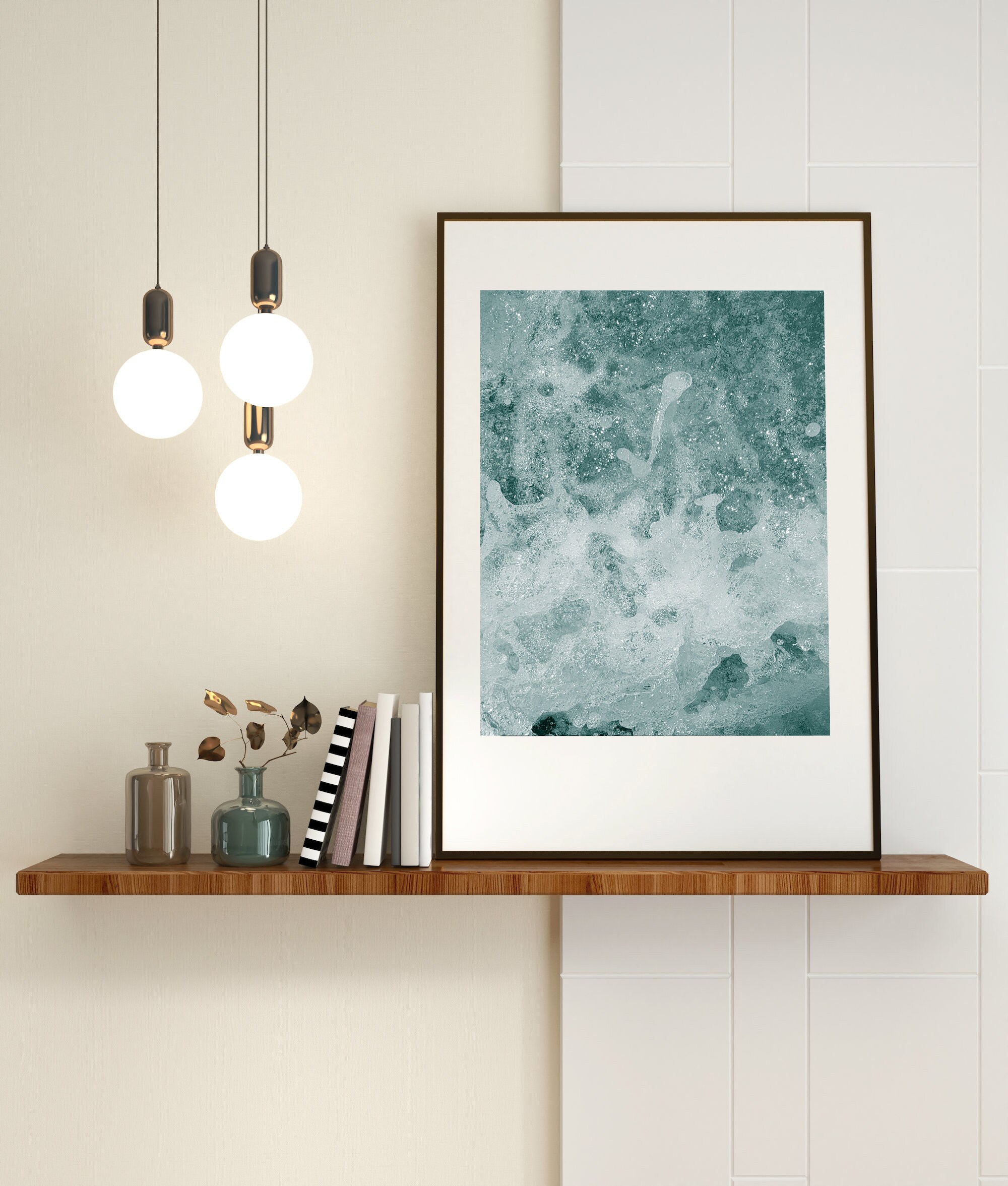 Printable Waves Art Print Instant Download Ocean Water Beach - Etsy
