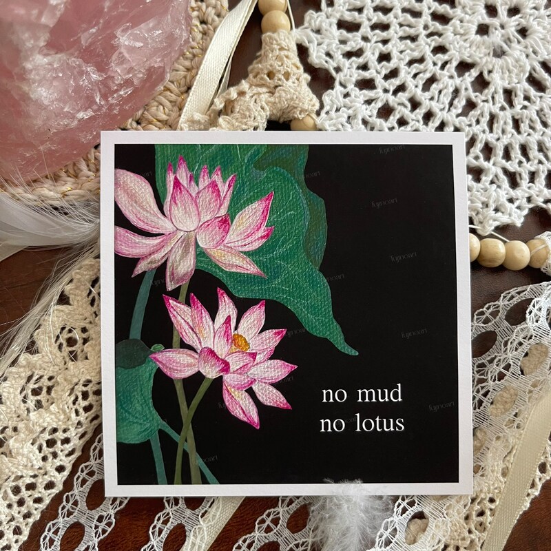 No Mud No Lotus - Etsy