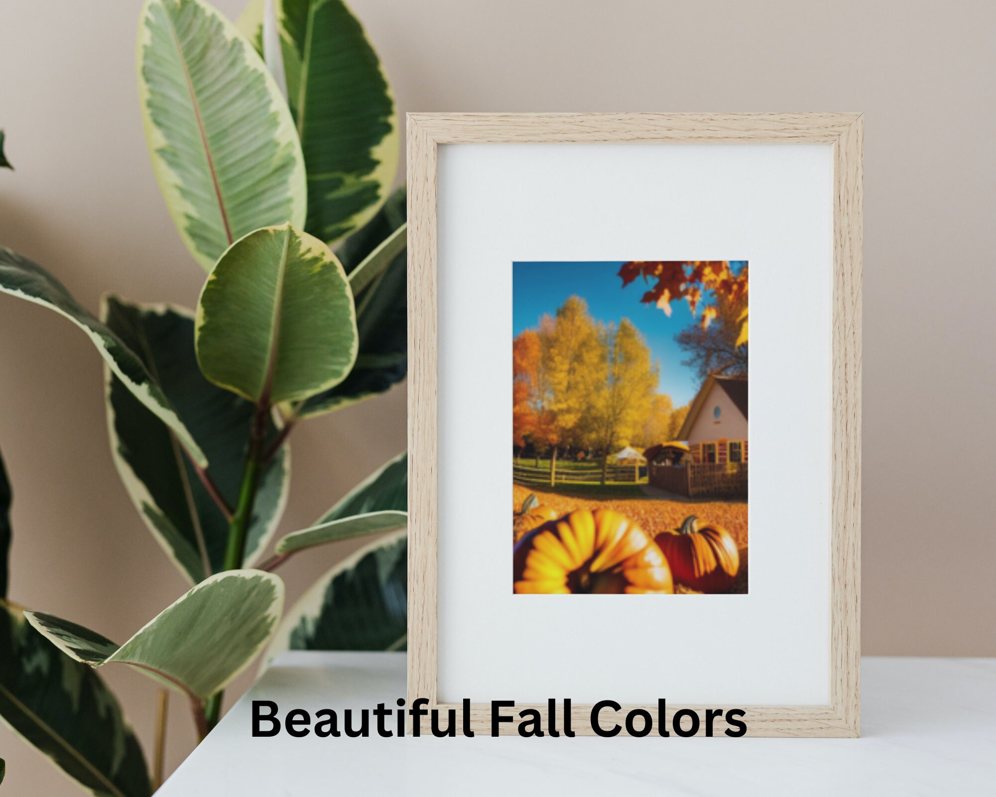 Fall Digital Art, Autumn Art, Fall Wall Art, Autumn Wall Art, Digital ...