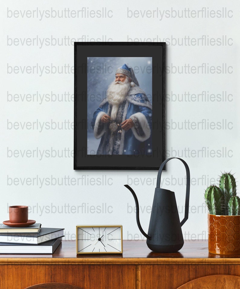 Old World Santas, Santa Pngs, Santa Wall Art, Christmas Wall Art - Etsy