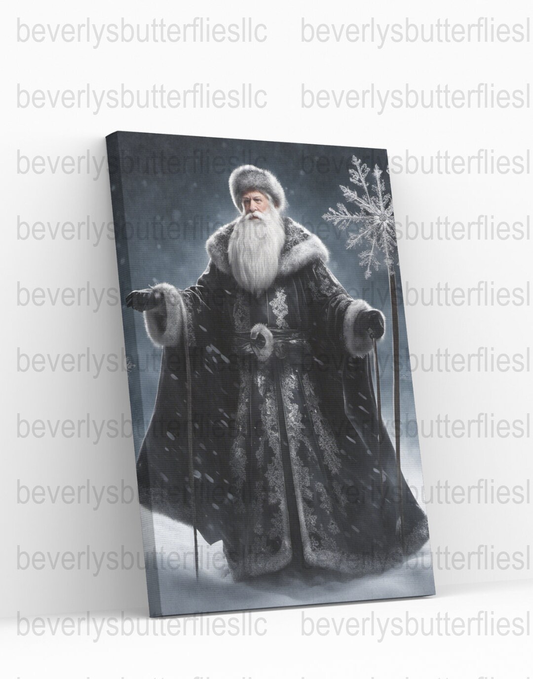 Old World Santas,old World Santa Digital Print , Vintage Christmas Art ...