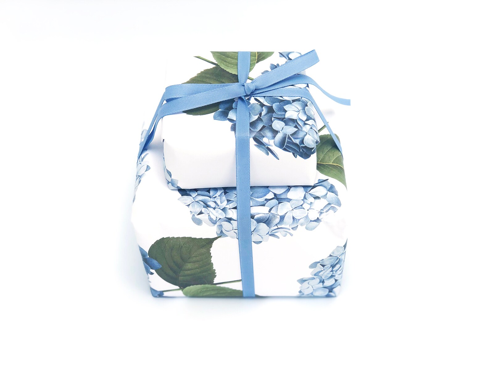 Blue Hydrangea Wrapping Paper Chinoiserie Gift Wrap - Etsy