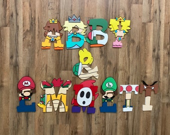 Video Game Letters - Etsy