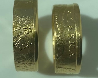 Alaska Gold Ring - Etsy