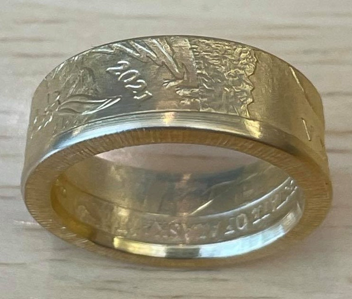 Alaska Gold Ring From 1 Oz .999 Fine Gold Medallion | Etsy