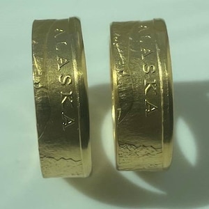 Alaska Gold Ring From 1 Oz .999 Fine Gold Medallion - Etsy