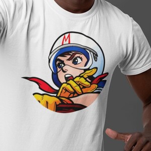 Speed Racer Graphic T-shirt Circular Version - Etsy