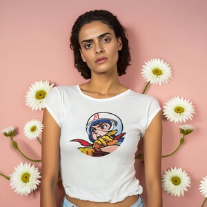 Speed Racer Graphic T-shirt Circular Version - Etsy