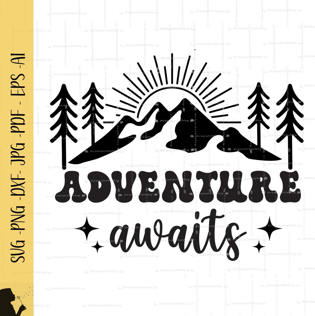 New Adventure Svg Adventure Gift for Camper Png Svg Camp Life in Van ...