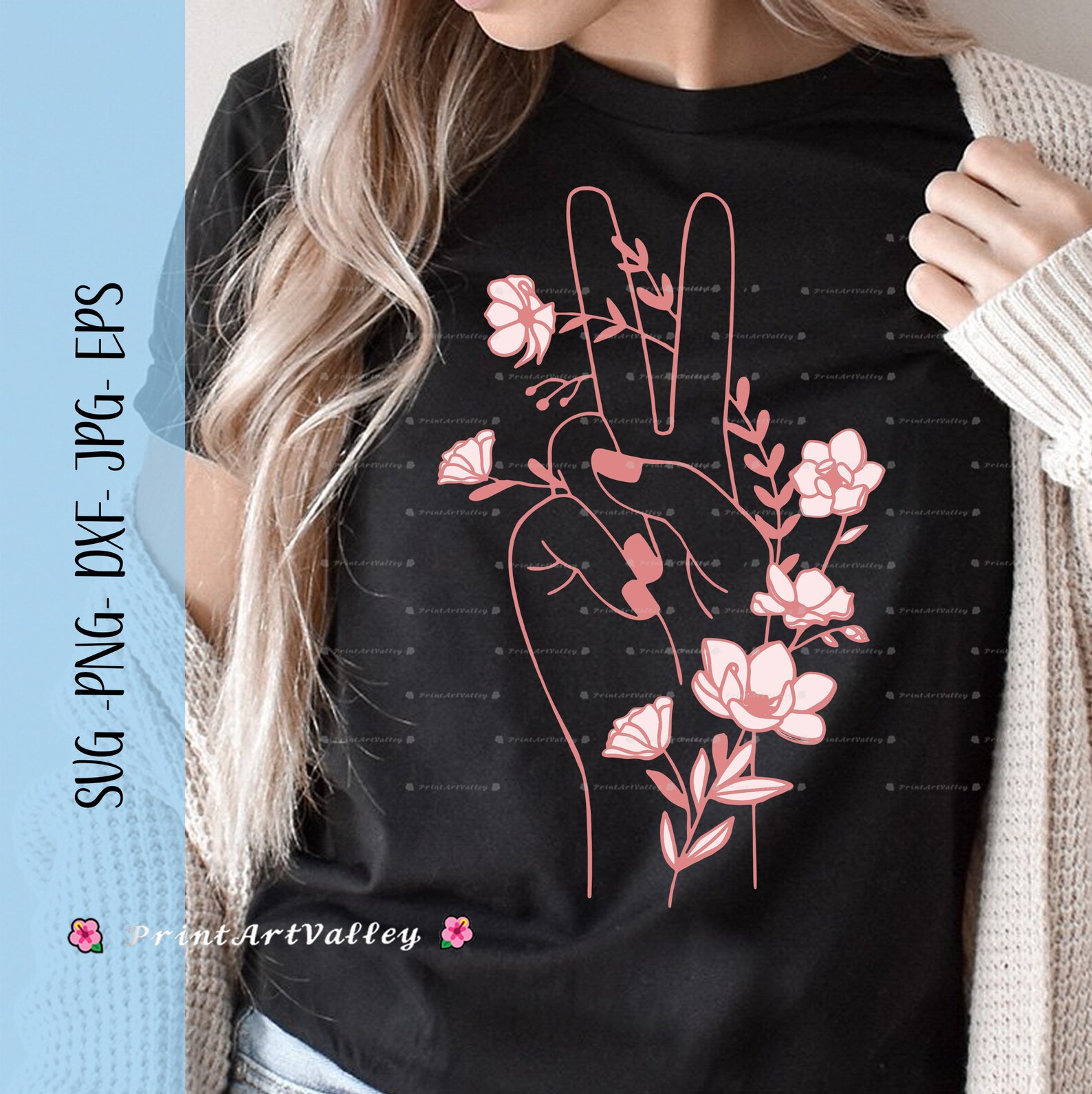 Hand Peace Sign Svg Peace Hand Svg Peace Hand Sign Print Hand - Etsy