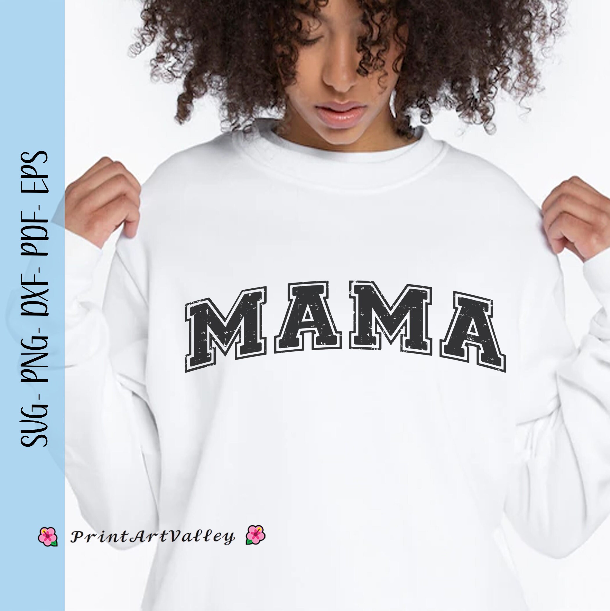 Mama Varsity Svg Mama Png Mama Letters Mom Svg Varsity Mama - Etsy