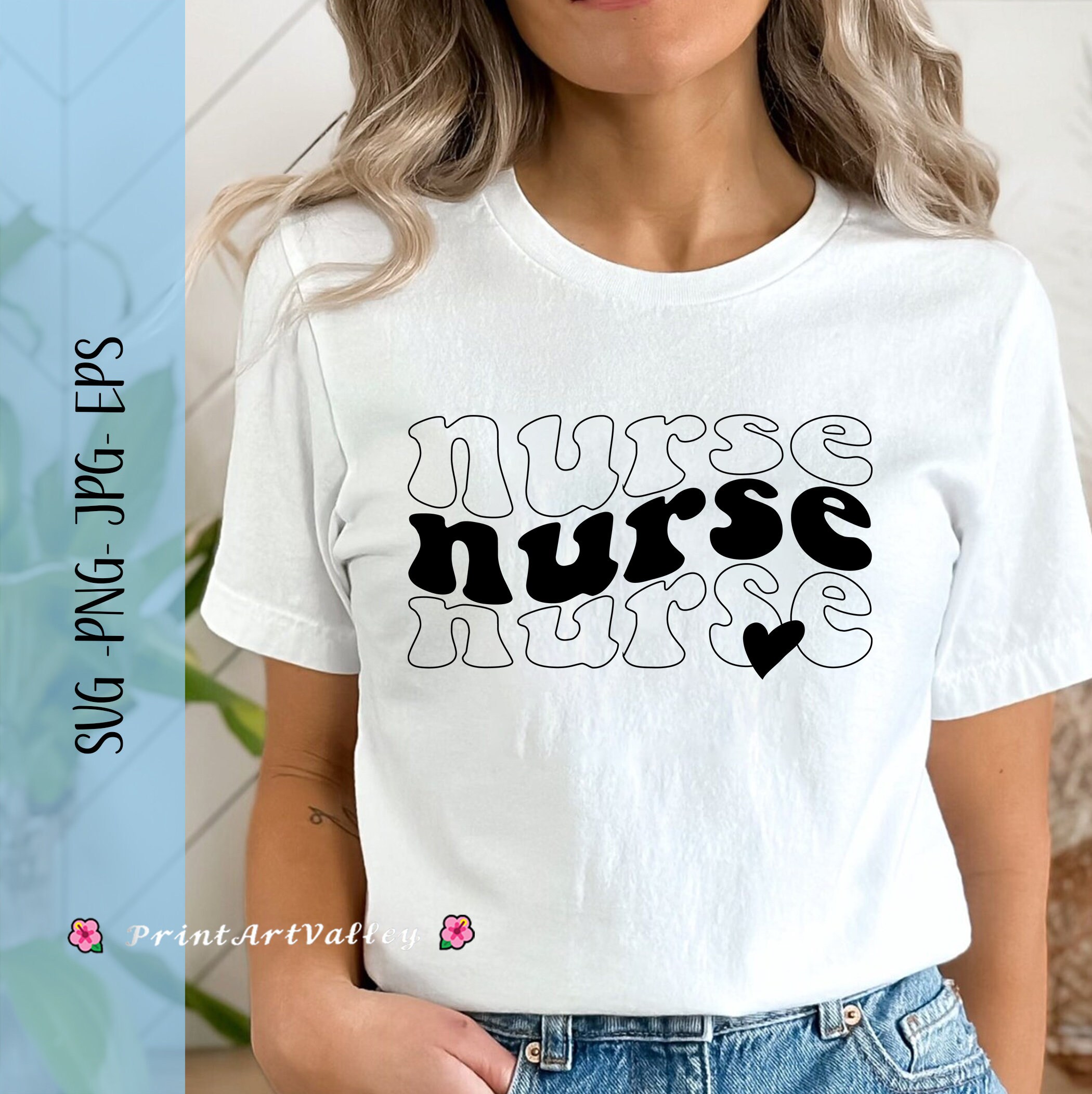 Nurse SVG File Instant Download, Nurse Cut File for Cricut, Nurse Life ...
