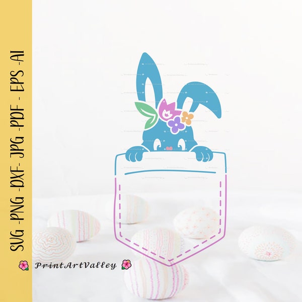 Peek a Boo Bunny Svg - Etsy