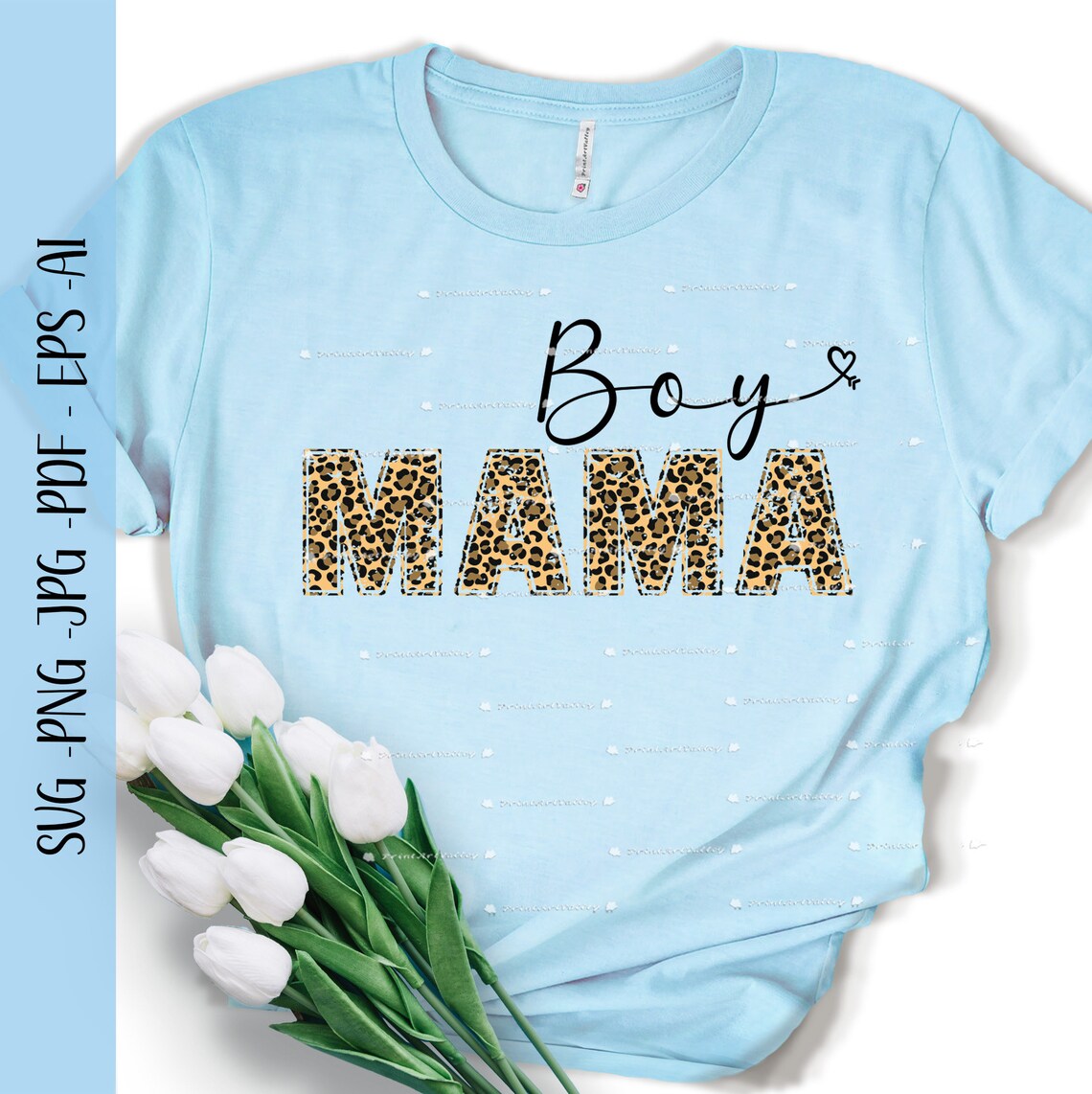 Boy Mama Leopard Print Boy Mama Png Mom of Boys Sublimation PNG Boy ...
