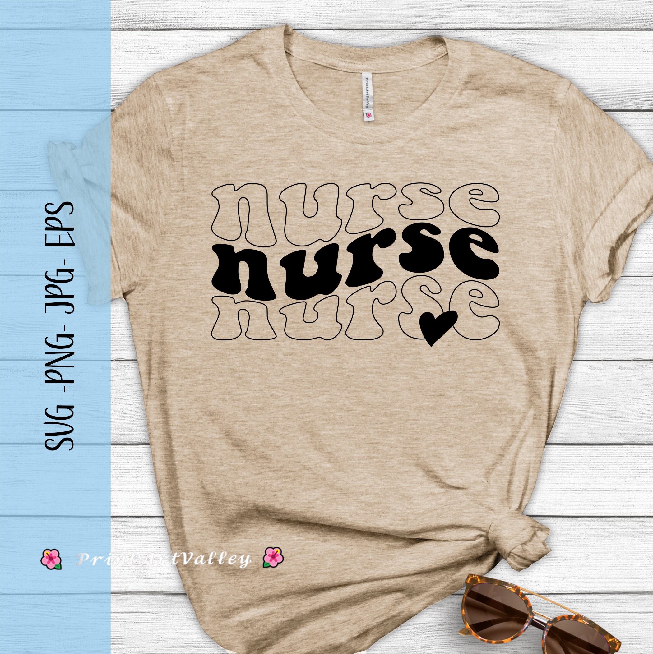Nurse SVG File Instant Download, Nurse Cut File for Cricut, Nurse Life ...