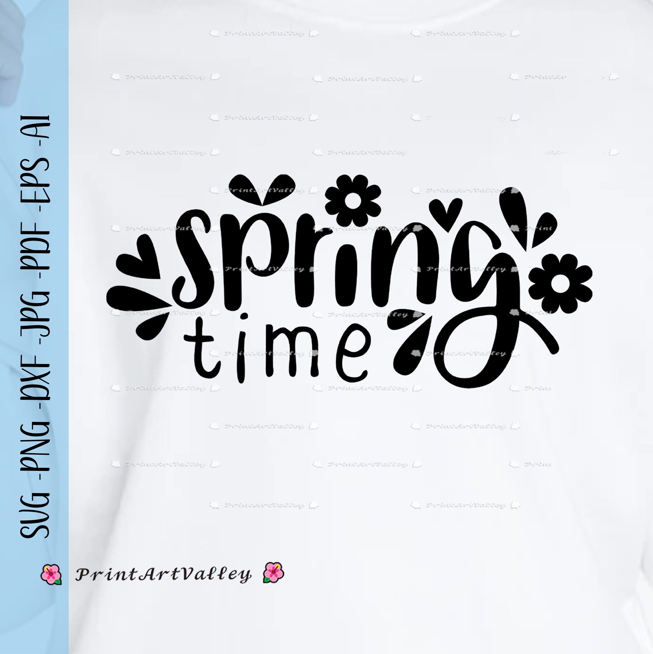 Spring Time Svg Spring Png Easter Svg Flower Svg Hello Spring Spring ...