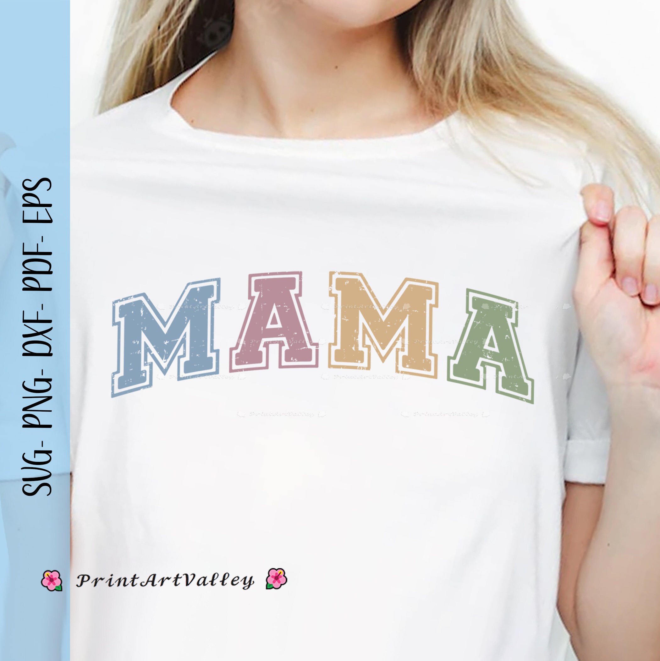 Mama Varsity Svg Mama Retro Svg Mother's Day Svg Mama - Etsy