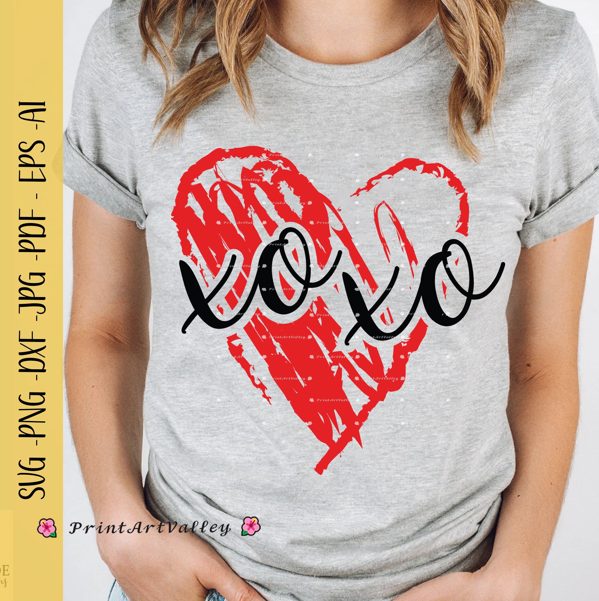 Xoxo Svg Heart Xoxo Svg File for Cricut Valentine Xoxo Svg Xoxo Svg ...