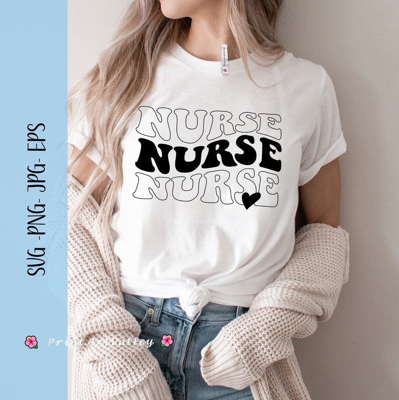 Nurse SVG File Instant Download, Nurse Cut File for Cricut, Nurse Life ...