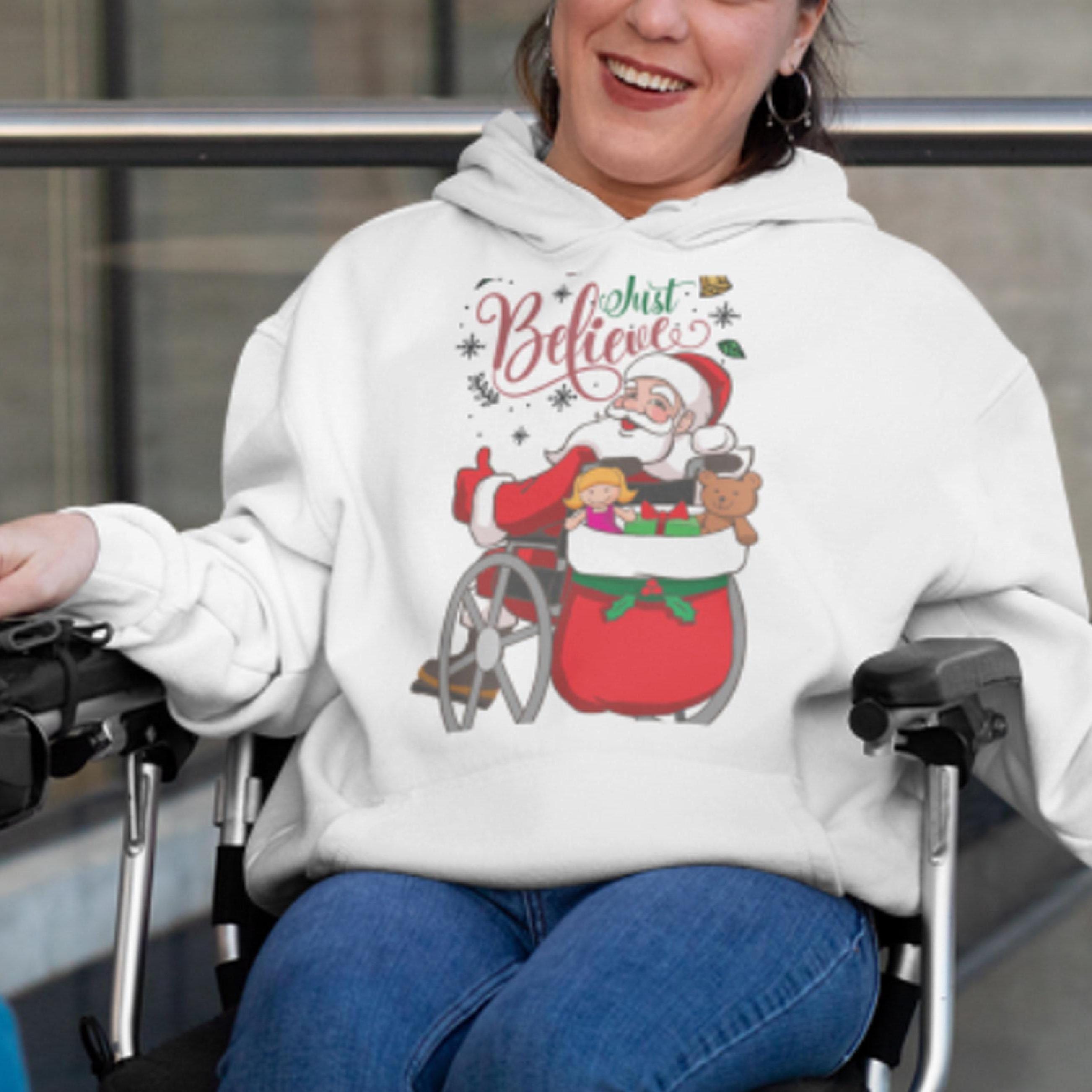 Santa Claus Png Wheelchair Santa Jpg Christmas Disability Santa Png ...