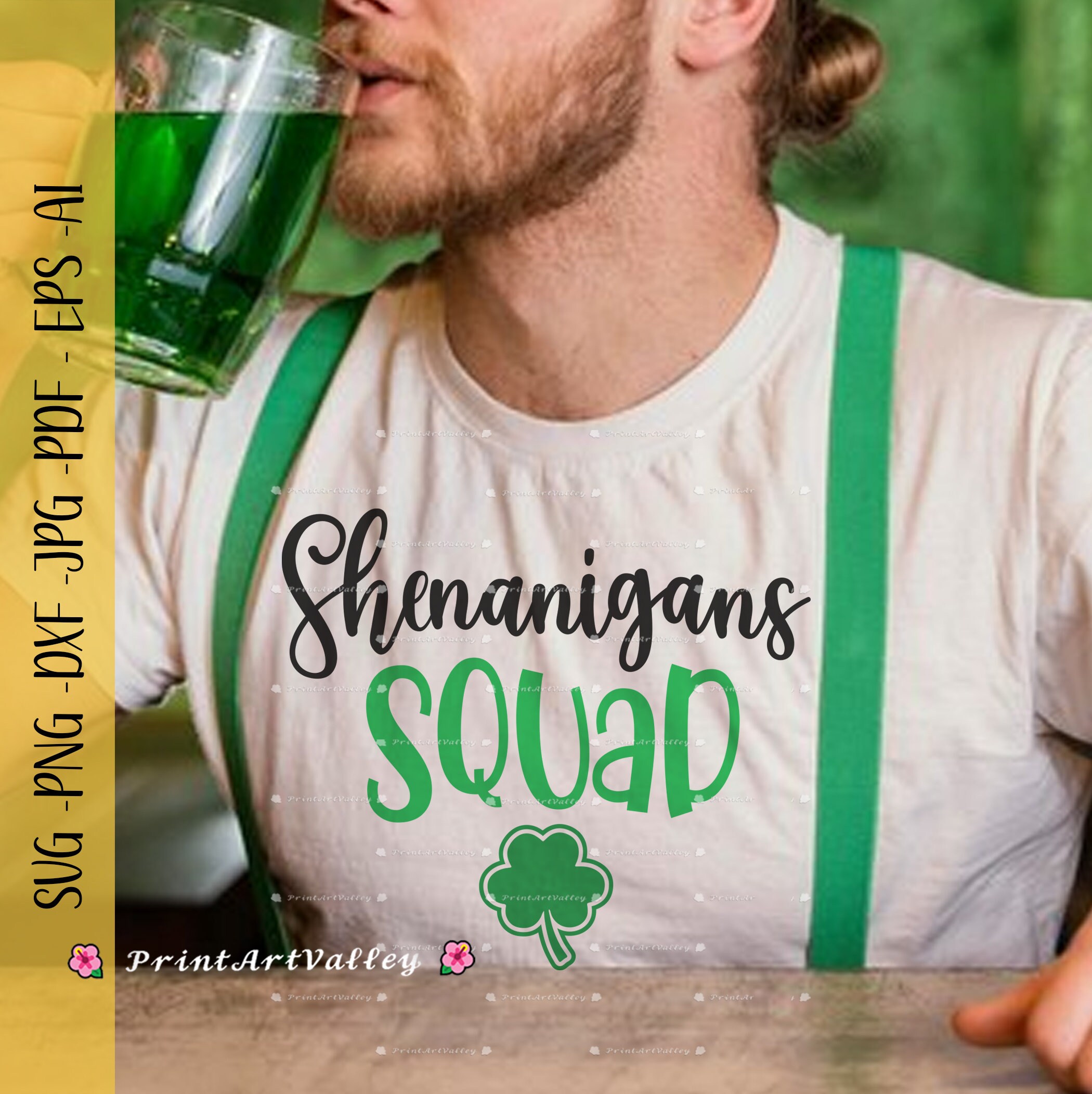 Shenanigans Squad SVG, St. Patrick's Day SVG, St Patrick's Day Quotes ...