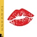 Lips SVG Kiss Mark SVG Kiss SVG Lip Clipart Red Lips Mark Body Kiss Me ...